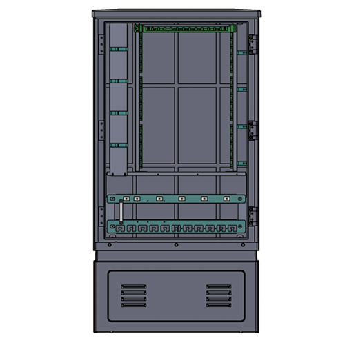 Fiber Optic Outdoor Cabinet